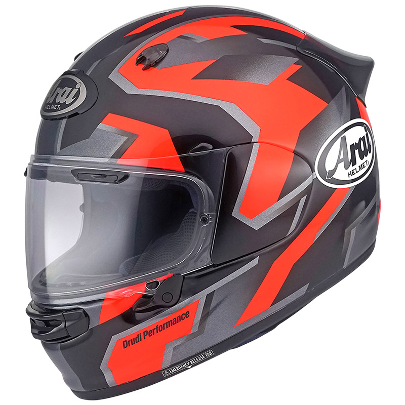 Arai Quantic Robotik Helmet Red AR3115RR Full Face Helmets MotoStorm Arai Quantic Robotik Helmet Red AR3115RR Full Face Helmets MotoStorm