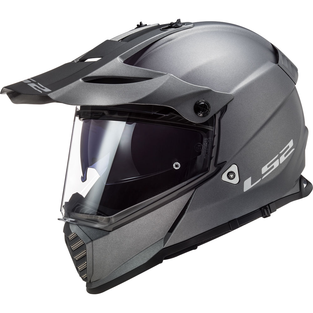 LS2 Pioneer Quarterback Convertible Helmet Blue Motardinn