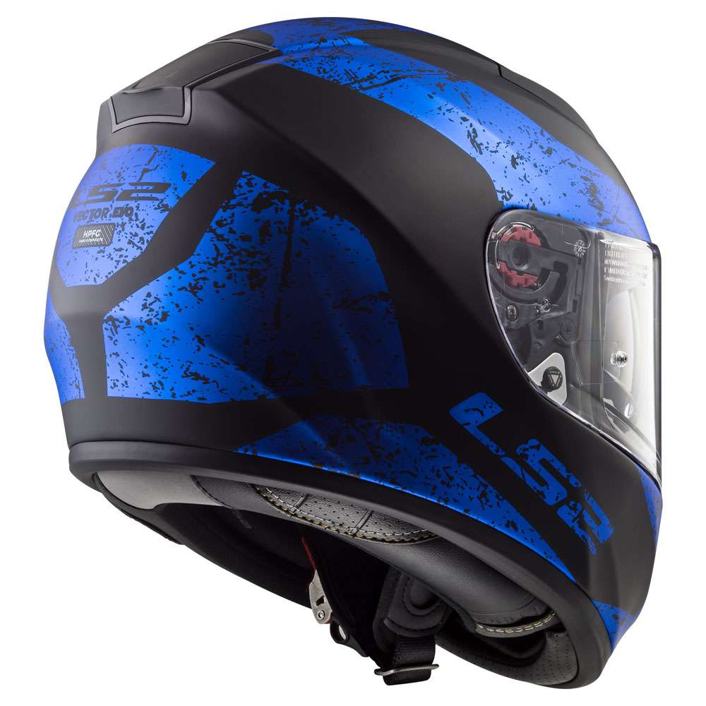 Ls2 Ff397 Vector Hpfc Evo Sign Black Blue Matt LS2-103973425 Full Face ...