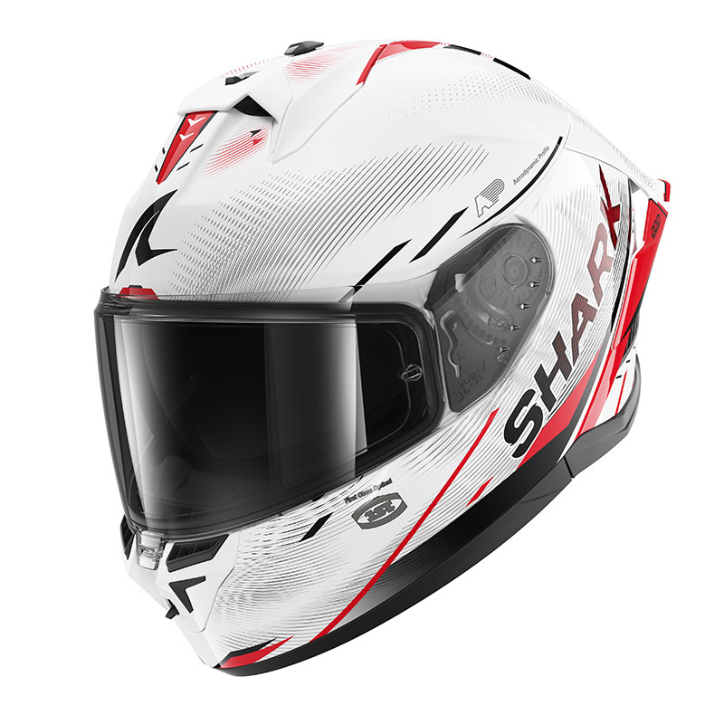 Shark Skwal Cup Speed Tech Helm Wei Rot MotoStorm de 