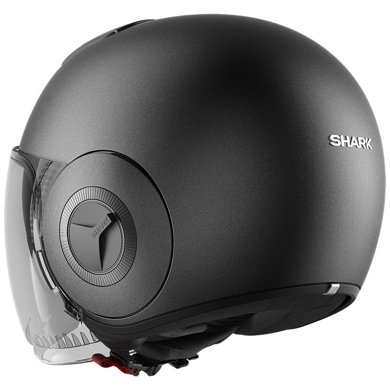 Shark Nano Blank Mat Helmet Black Glitter HE2805E Jet Helmets | MotoStorm