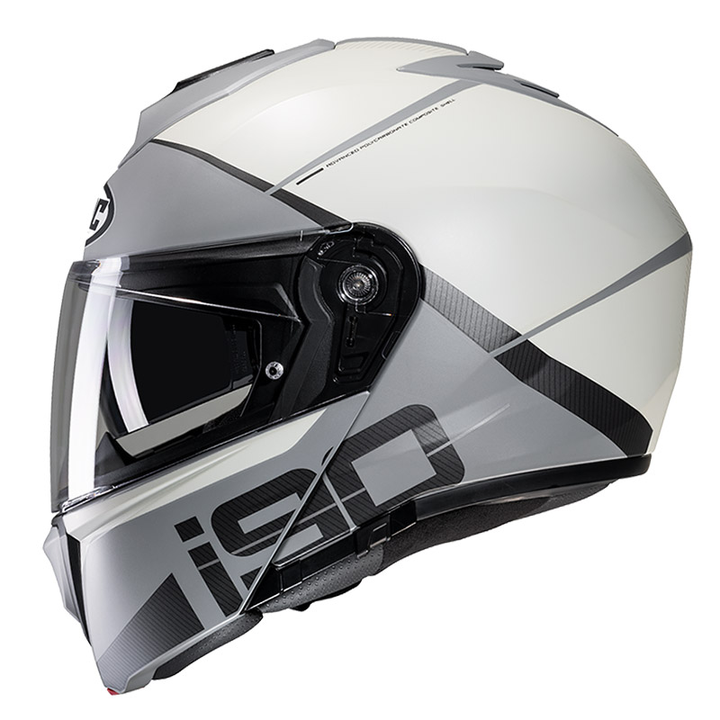 Hjc I90 May Modular Helmet Grey HJC-154175-MC5SF Modular Helmets ...