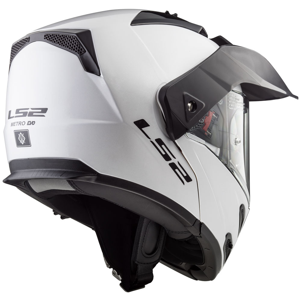 Ls2 Ff324 Metro Evo P/j Solid White LS2-503241302 Modular Helmets ...