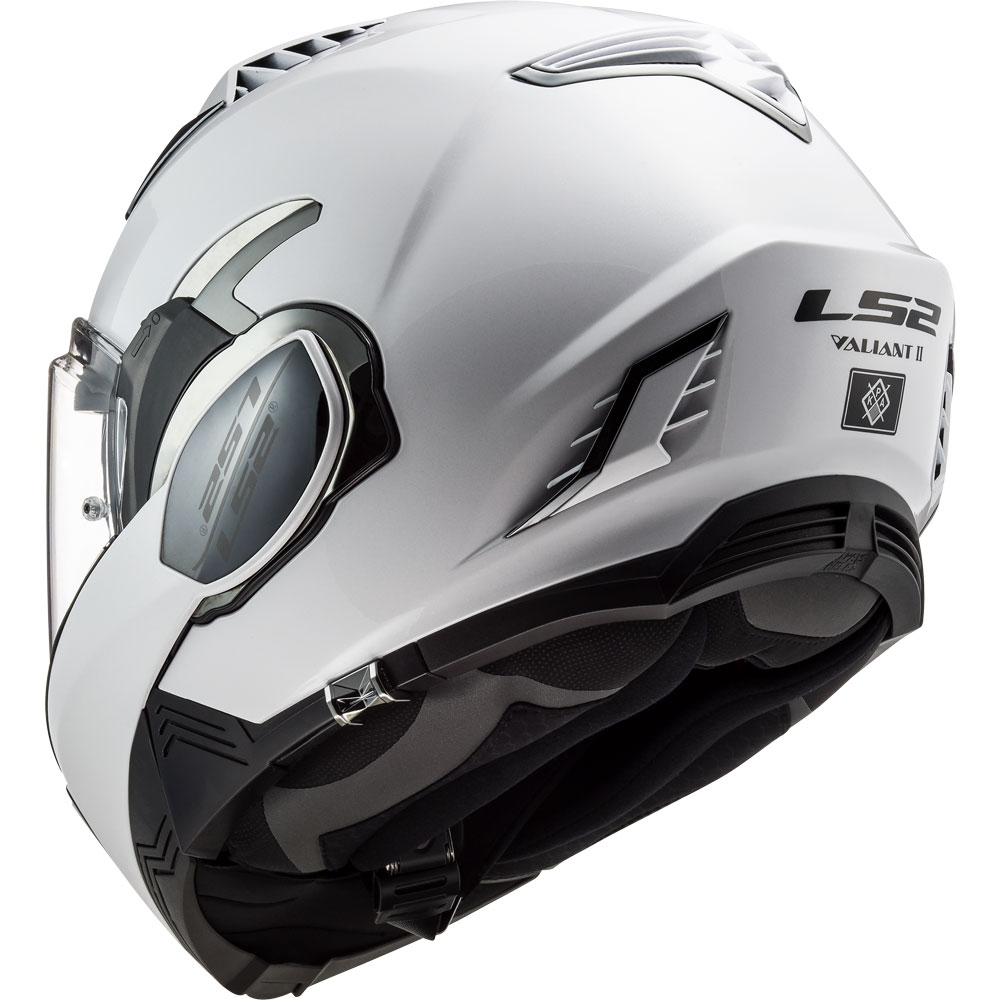 Ls2 Ff900 Valiant 2 Solid White LS2-509001002 Modular Helmets | MotoStorm