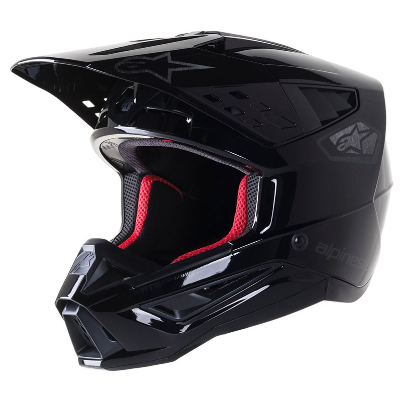 Alpinestars Sm5 Scout Helmet Black Silver A83054221997 Offroad Helmets ...