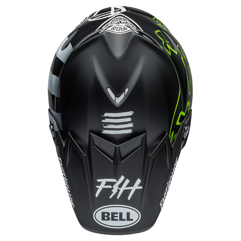 Bell Moto-9S Flex Fasthouse Mc Core nero giallo | MotoStorm [it]