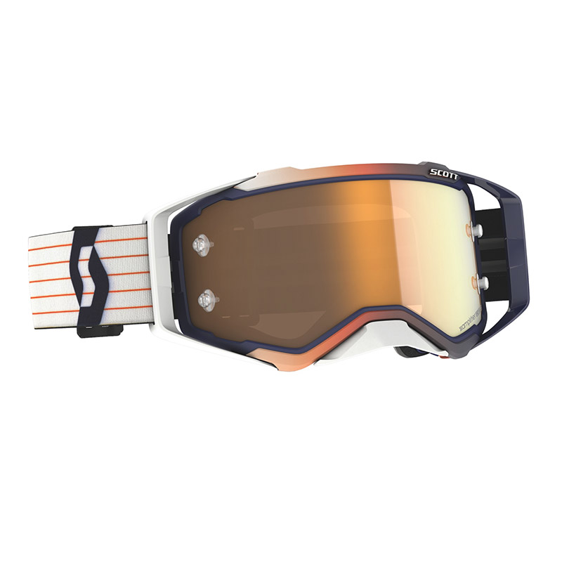 Scott Prospect Amplifier Goggle Blue White Gold | MotoStorm [en]