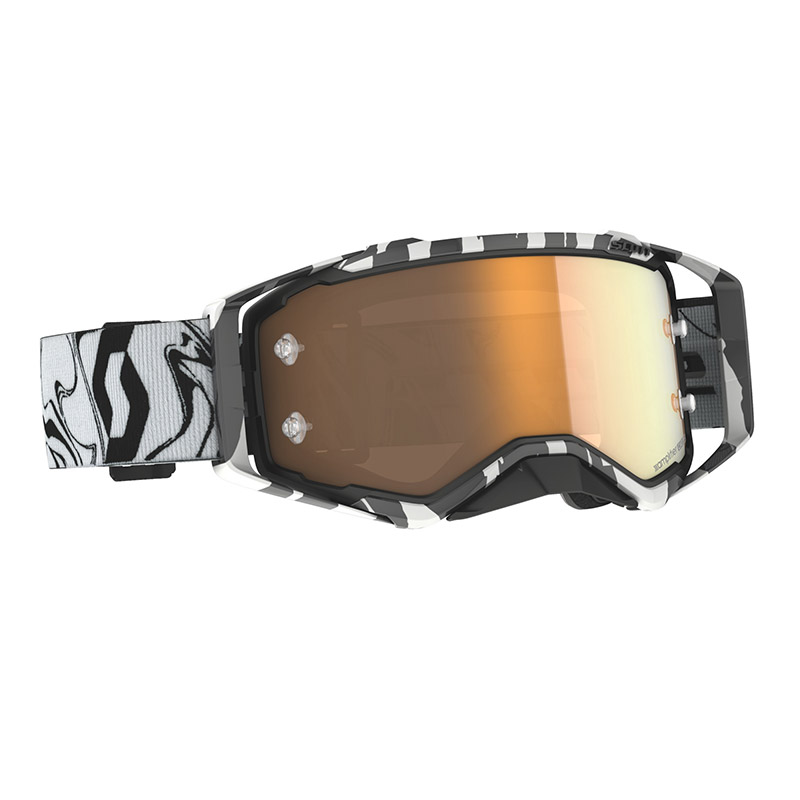 Scott Prospect Amplifier Marble Black White Gold | MotoStorm [en]